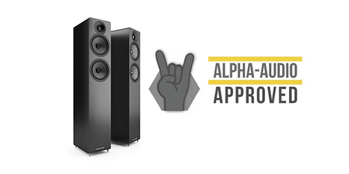 Alpha Audio Approved for the new AE109² - Acoustic Energy Loudspeakers