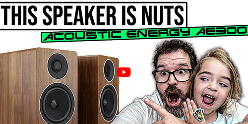 Cheap Audio Man goes nuts for the AE300 - Acoustic Energy Loudspeakers
